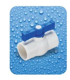 Idol Ball Valve Id6L Upvc Fittings As Per Astm D-2467 Sch-80, 0.75 Inch ...