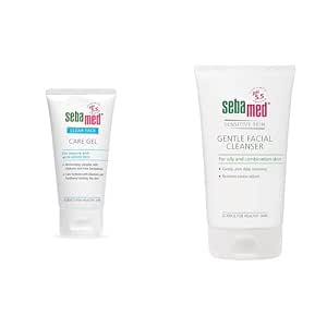 SebaMed Clear Face Care Gel & Sebamed Gental Facial Cleanser : Amazon ...