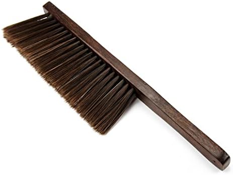 Amazon.com: Hand Broom Brush,Natural Wooden Handle Soft Bristles ...