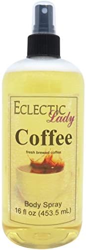 Amazon.com : Eclectic Lady Coffee Body Spray, 16 ounces, Body Mist for ...