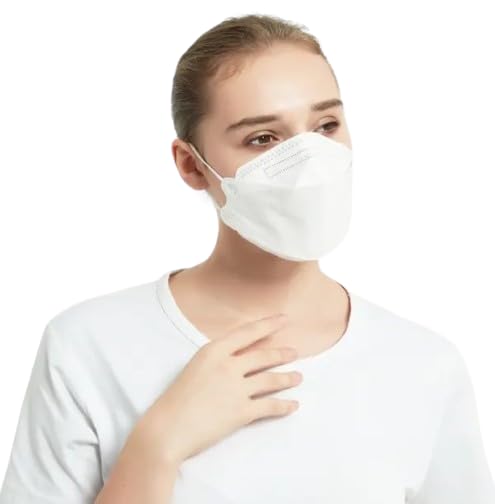 Vrm KF94 Korean Reusable Face Mask with Inbuilt Nose Pin (Pack Of 20 ...