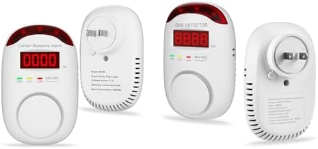 Plug in Natural Gas Detectors + Plug in Carbon Monoxide Detector ...