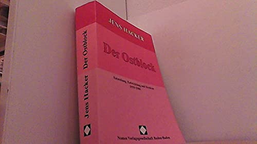 Der Ostblock: Entstehung, Entwicklung und Struktur 1939-1980 : Hacker ...