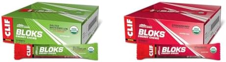 Amazon.com: CLIFF BLOKS Energy Chews Bundle - Salted Watermelon 2X ...