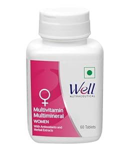 Modicare Well Multivitamin Multimineral Women-60 Tab : Amazon.in ...