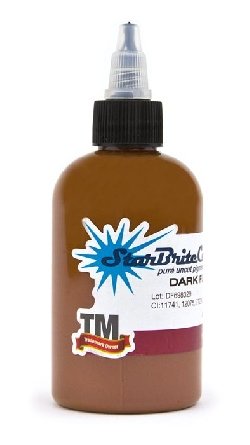 Amazon.com: STARBRITE Tattoo Ink 1-oz -DARK FLESHTONE- Tattoo Supplies ...