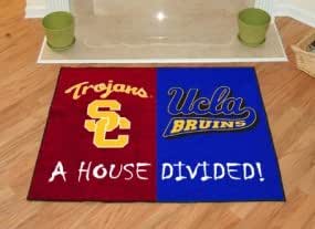 Amazon.com : Fanmats UCLA Bruins House Divided Rug Mat : Sports Fan ...