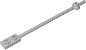 Amazon.com: Gobricks GDS-1327 Bar 1 x 12 with 1 x 2 Plate End with ...