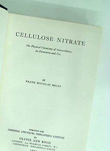 Cellulose nitrate: The physical chemistry of nitrocellulose, its ...