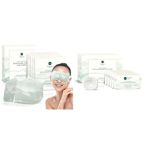 Amazon.com : Wellness Set of MyKirei Onsen Therapy Soothing Steam Eye ...