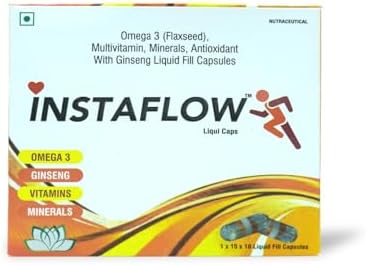 Maandev Lifecare Instaflow Liqui Caps | Multivitamin with Omega 3-6-9 ...