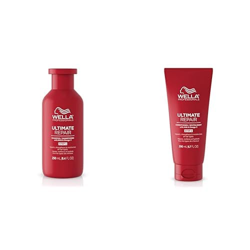 Amazon.com: Bundle of Wella Professionals ULTIMATE REPAIR Shampoo ...