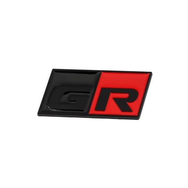 Car Sticker Gr Sport Logo Decal Front Hood Grille Toyota | Desertcart INDIA