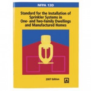 NFPA 13D: Standard for the Installation of Sprinkler Systems in One ...