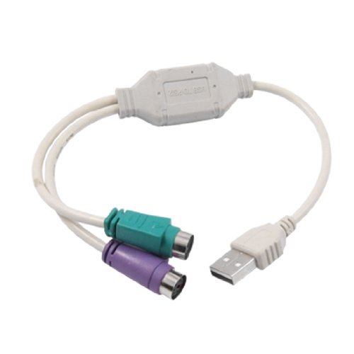 BIG BOOM® USB to PS/2 Keyboard Mouse Adapter Converter Cable : Amazon ...