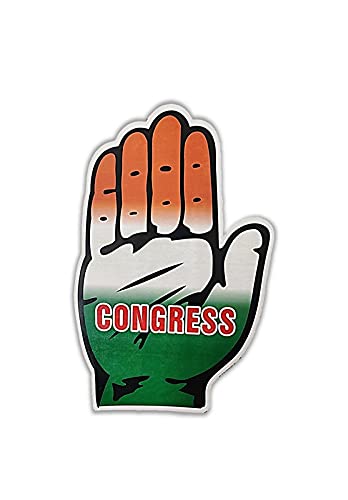 UNIq Indian National Congress - Congress Party Die Cut Election Symbol ...