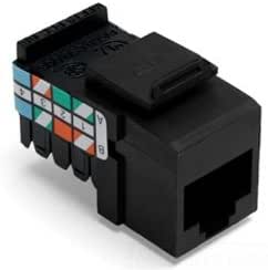 Amazon.com: Leviton 41108-RE3 JACK CAT 3 8P8C BLACK : Industrial ...