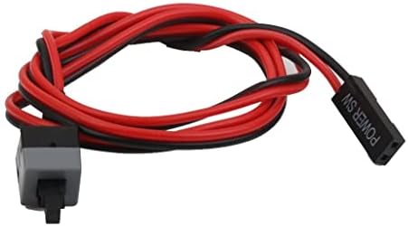 WiredCom® Computer Motherboard Power Cable Switch on/off/Reset Button ...