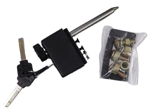 AUTO SECURE PLUS Gear Lock Pin Type Big (Black) : Amazon.in: Car ...