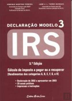 Declaração Modelo 3 IRS : Amazon.com.mx: Libros