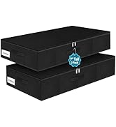 Amazon.com: 2-Pack Under Bed Storage Containers, 6 Inches Tall Low ...
