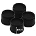Amazon.com: HANIHUA 4 Sets Furniture Risers 2 inch Black Bed Risers ...