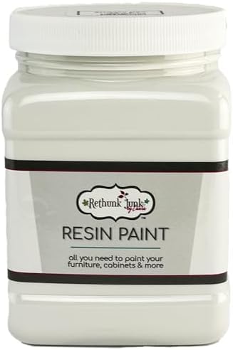 Amazon.com: Rethunk Junk Resin Paint - 32floz (Cotton) : Tools & Home ...
