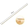 Set Palo de Madera y Bamb Extra Largo Natural, 50 Unidades Listones de ...