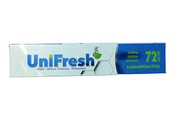 UniFresh Aluminium Foil 72 Meter : Amazon.in: Health & Personal Care