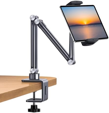 nediea Tablet Stand Holder For Desk, Adjustable Tablet Holder With ...