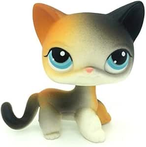 Amazon.com: Arkindy LPS Cat Toy, Rare Old Mini Pet Cat Kitty Kitten ...