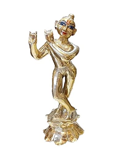 Buy Ashtadhatu-Brass Shri Krishna Idol (12 Inch Height) Online at Low ...