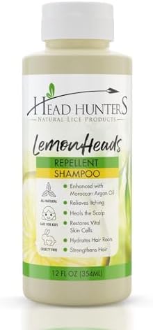 Amazon.com: Head Hunters Lemon Heads Natural Repellent Shampoo - Daily ...
