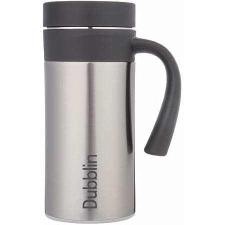 DUBBLIN Frappe Stainless Steel Tea Coffee Mug Double Wall Vacuum ...