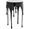 Amazon.com: Deco 79 Aluminum Metal Side End Accent Table Melting Drip ...
