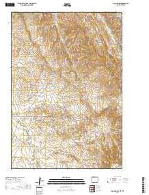 Amazon.com: Elk Basin NW, Wyoming topo map by East View Geospatial, 1: ...