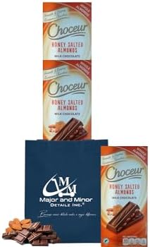Amazon.com : Milk Chocolate Bars | Bundled Tote includes Choceur Honey ...
