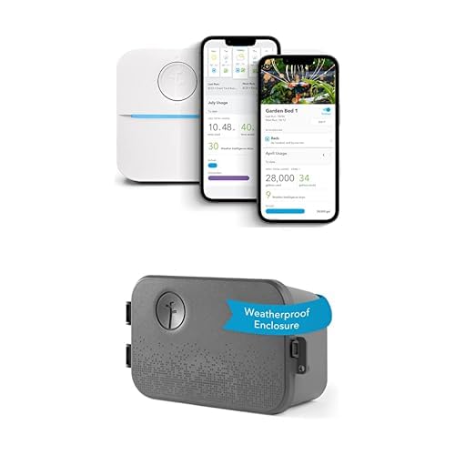 Amazon.com : Rachio 3: 4 Zone Smart Sprinkler Controller + Rachio Smart ...