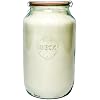Amazon.com: Weck Jars 776 101.4 fl. oz Wide-Mouth Barrel Jar | Large ...