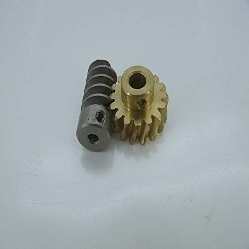 1M-16T/2T Worm Gear Rod Speed Ratio:1: 8 Suitable High Torque Reducer ...