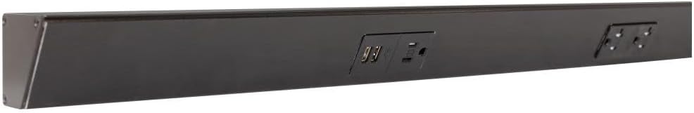 Amazon.com: Task Lighting Tamper Resistant Under-Cabinet Angled Power ...