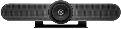 Logitech MeetUp 4K Ultra HD Camera for Conference Rooms, Black (Renewed ...