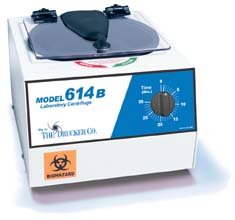 Single Speed Centrifuge - Fixed-angle Centrifuges, 614 Series, Drucker ...
