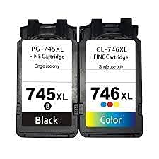PROPRINT PG-745XL and CL-746XL Combo Ink Cartridge for Canon PIXMA iP2870s, MG2570s, MG2577s ...