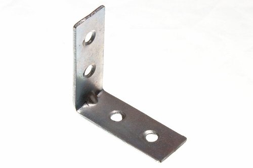 CORNER BRACE ANGLE BRACKET 40MM X 16MM X 1.5MM 4MM HOLE BZP ( pk 25 ...