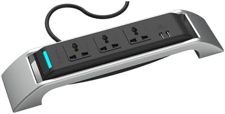 6A,Spike Guard 3 Sockets + USB 2.4A, 1.5 M cable : Amazon.in: Electronics