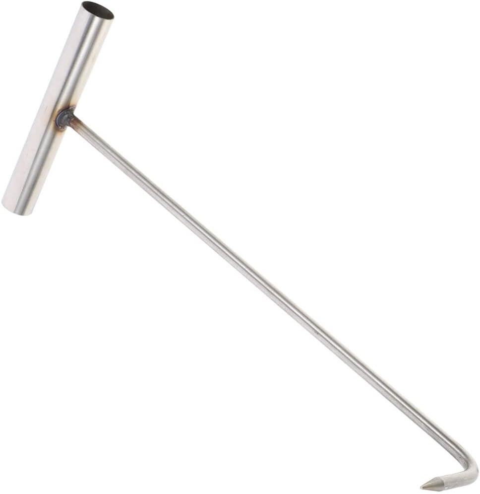 Housoutil T Shaped Pull Hook, Manhole Hook Puller, Manhole Cover Hook ...