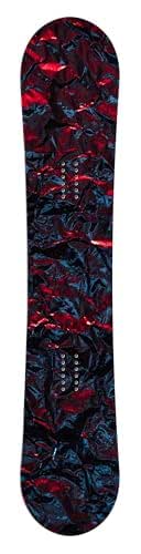 Amazon.com: Snowboard Wrap #377 - Red Shimmer Snowboard Graphic Wrap ...