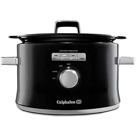 Amazon.com: Precision Control Slow Cooker - Matte Black: Home & Kitchen