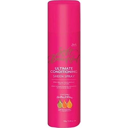 Amazon.com : Soft & Beautiful Sheen Spray (Pack of 4) : Beauty ...